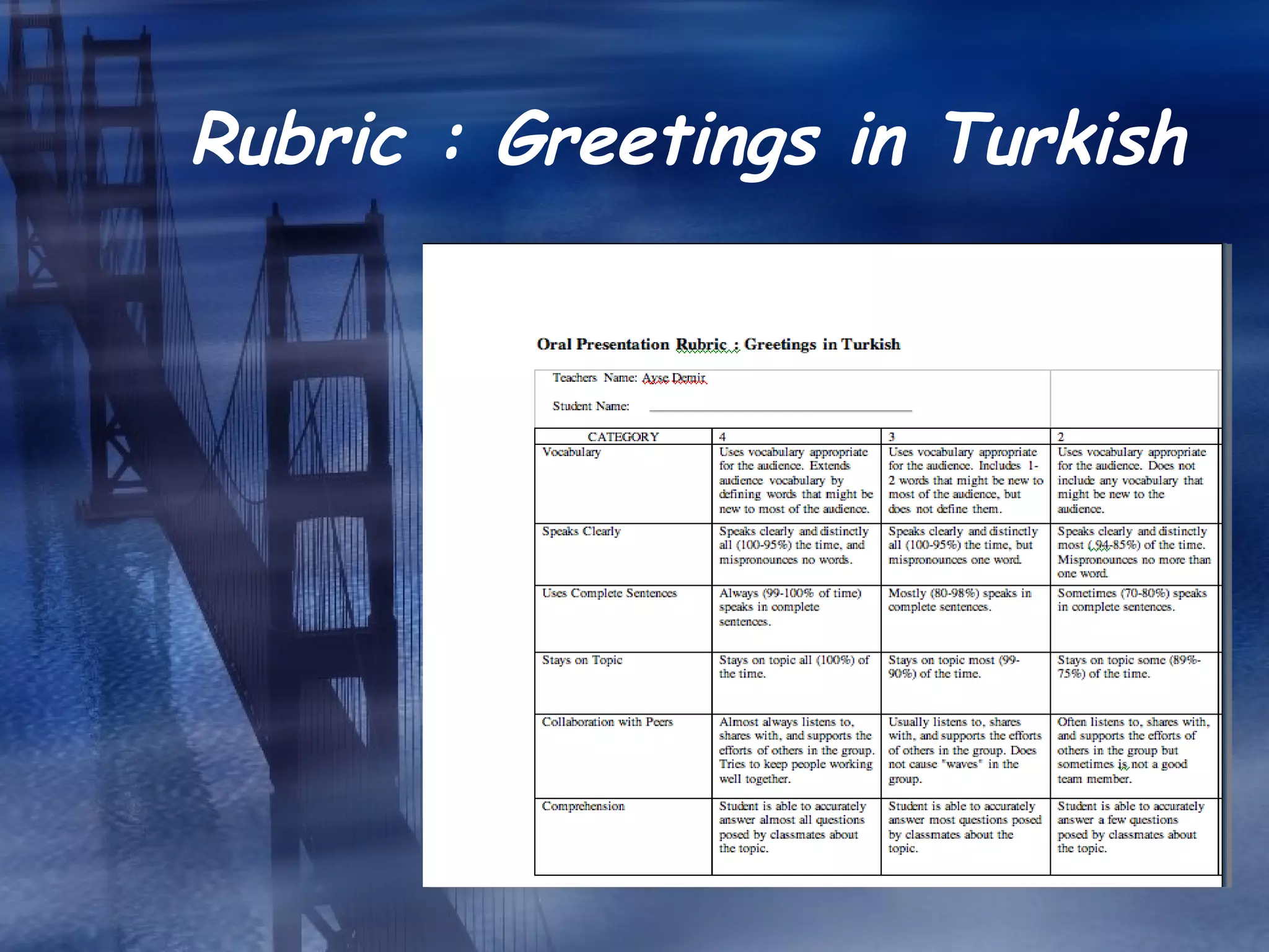 Greetings in Turkish | PPT | Education