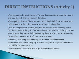 CHRISTMAS LESSON PLAN | PPT