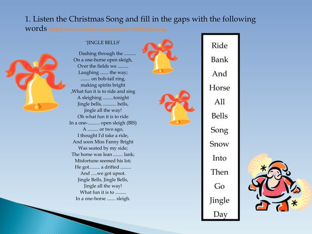 CHRISTMAS LESSON PLAN | PPT