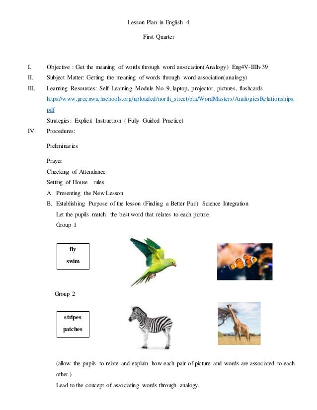 Lesson plan-in-english-4(1) | DOCX