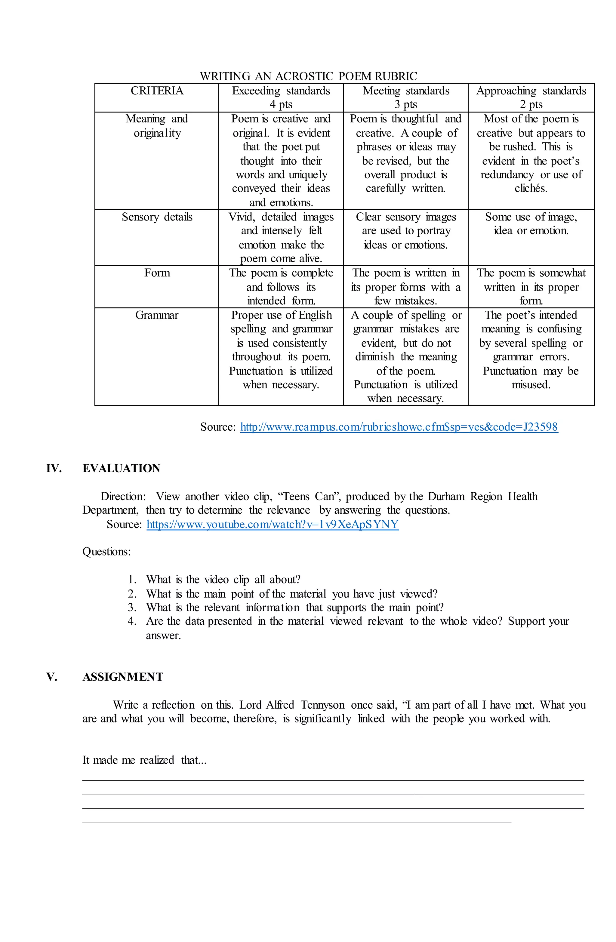 Lesson Plan-in-English-Grade-9-Demo/Video Lesson | DOCX