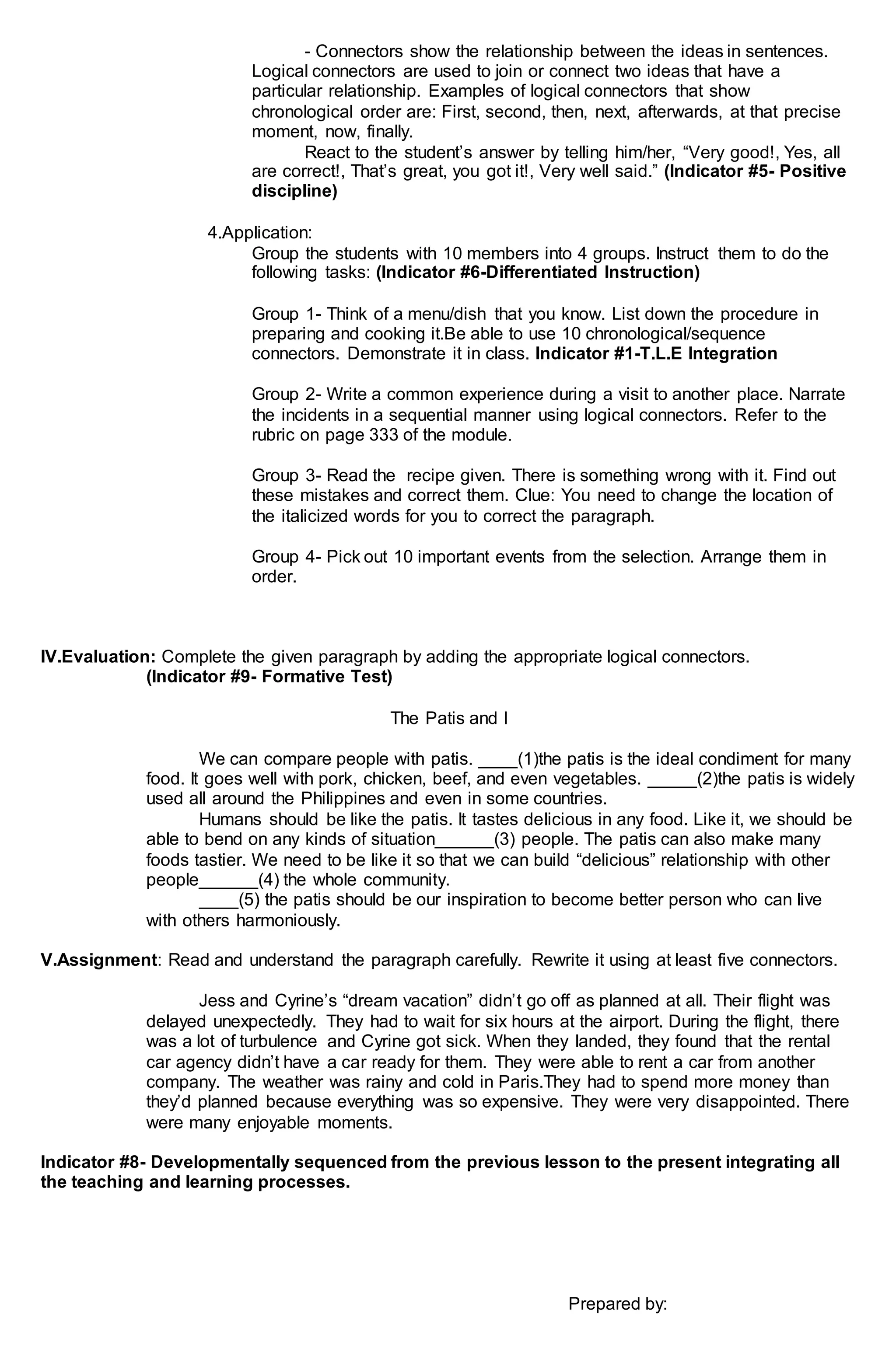 Lesson Plan-in-English-Grade-9-Demo/Video Lesson | DOCX