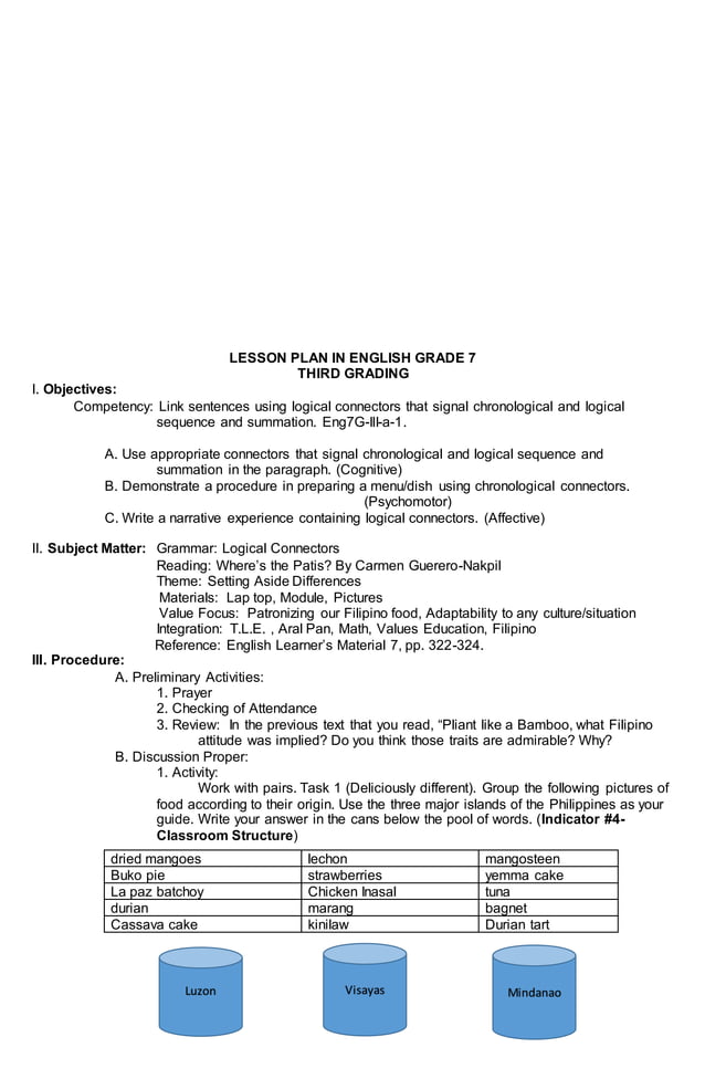 Lesson Plan in English Grade 9 Demo Video Lesson lesson-plan-in-english-grade-9-demo-video-lesson