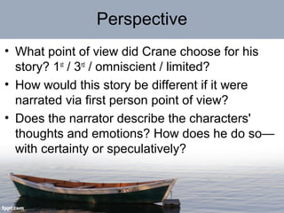 The Open Boat | PPT