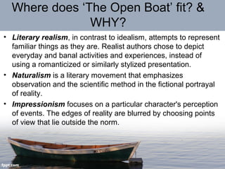 The Open Boat | PPT | Surfing and Bodyboarding | Extreme Sports