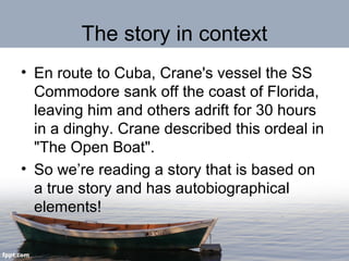 The Open Boat | PPT
