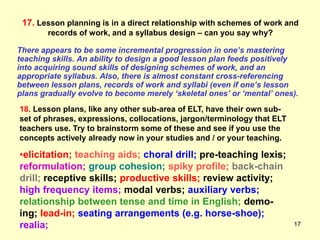 Lesson planning-revision&consolidation | PDF