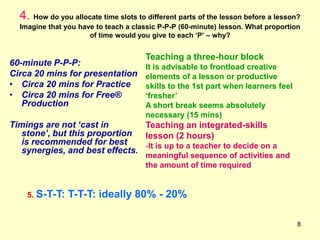 Lesson planning-revision&consolidation | PDF