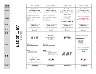 Lesson Plans First Grade | PDF