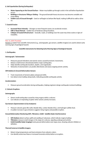 Natural Hazards (Geological, Hydrometeorological, and many more) | PDF