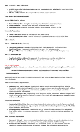 Natural Hazards (Geological, Hydrometeorological, and many more) | PDF
