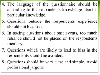 Lesson - Questionnaire in Research Study.pptx