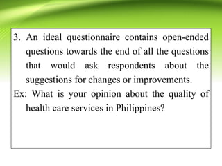 Lesson - Questionnaire in Research Study.pptx