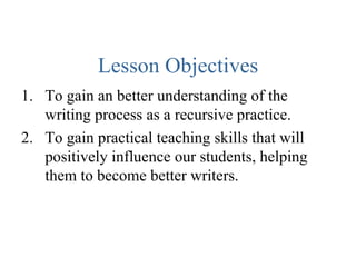 Lesson Seven: Revising | PPT