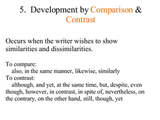 Lesson Six Developing Paragraphs | PPT