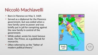 Political Thought Activity: To be feared or loved? | PPTX | Politics