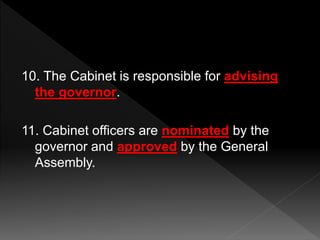 Lesson state executive | PPTX