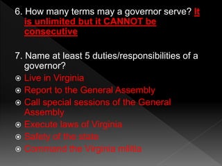 Lesson state executive | PPTX