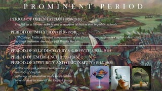 21st Century Literature - Timeline of Philippine Literature | PPTX