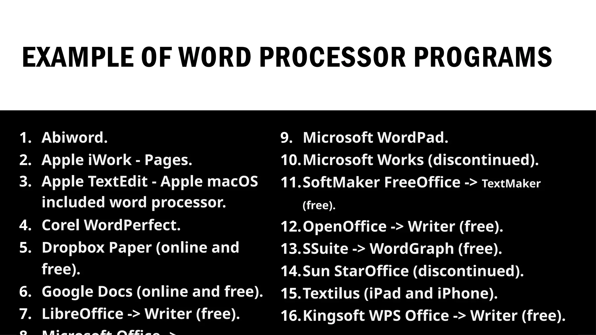 WORD PROCESSOR - basic uses of WORD PROC | PPTX