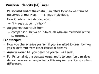 The Self --- Who Am I ? | PPTX