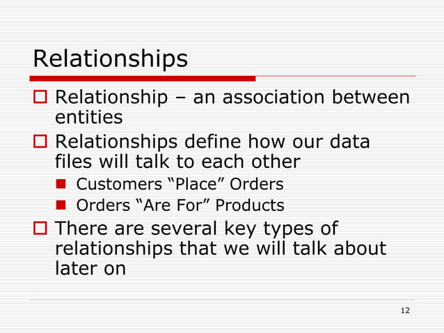 Lesson00 intro to databases | PPT