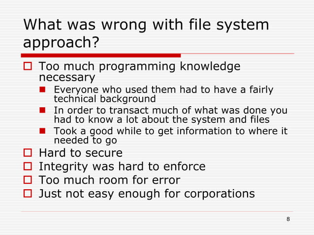 Lesson00 intro to databases | PPT