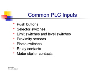 PLC Training Introduction - Lesson 01.ppt