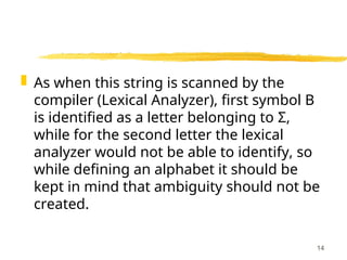 Lesson 01.ppt theory of automata including basics of it | PPT