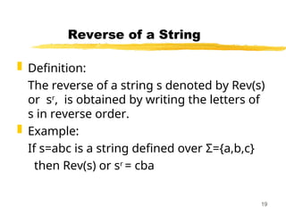 Lesson 01.ppt theory of automata including basics of it | PPT