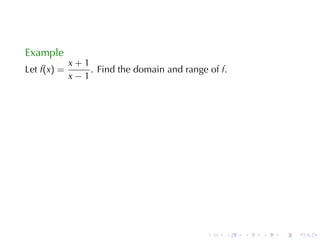Lesson 1: Functions and their Representations | PDF