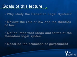 Lesson01 canadian law | PPTX