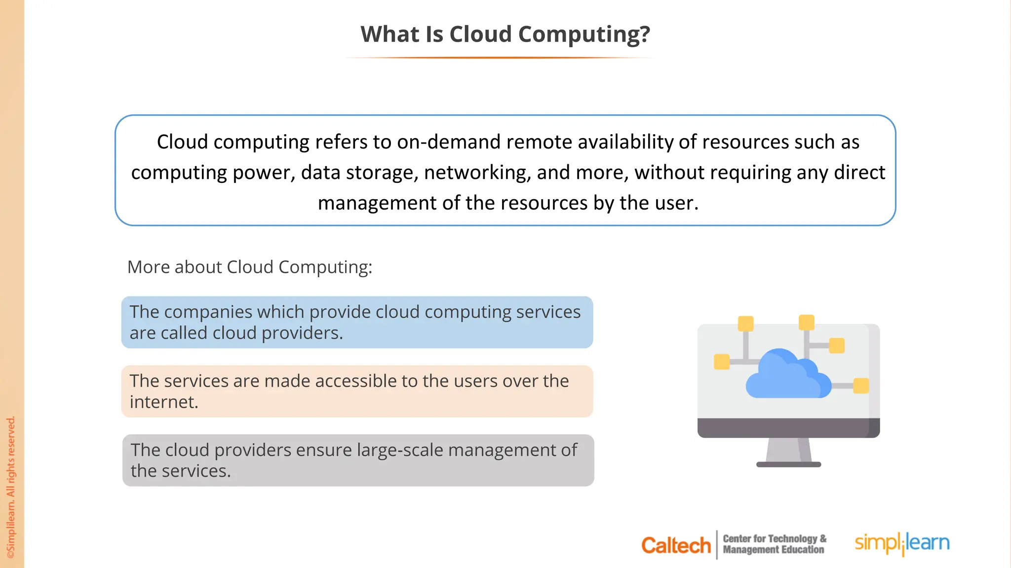 Cloud computing Introduction of the platform | PPT