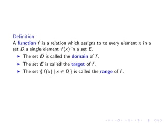 Lesson 1: Functions | PDF