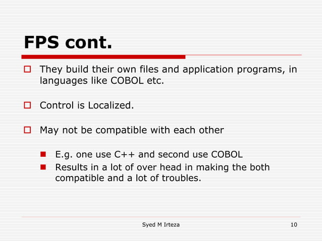 Lesson01 Database Introduction Ppt Databases Computer Software