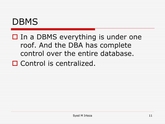 Lesson01 Database Introduction Ppt Databases Computer Software