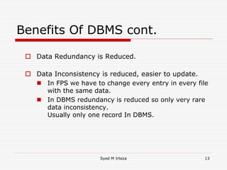 Lesson01 Database introduction | PPT