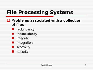 Lesson01 Database introduction | PPT
