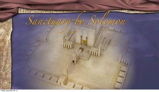 Lesson 01 the purpose of the sanctuary | PDF