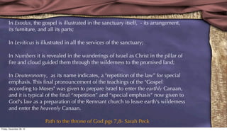 Lesson 01 the purpose of the sanctuary | PDF