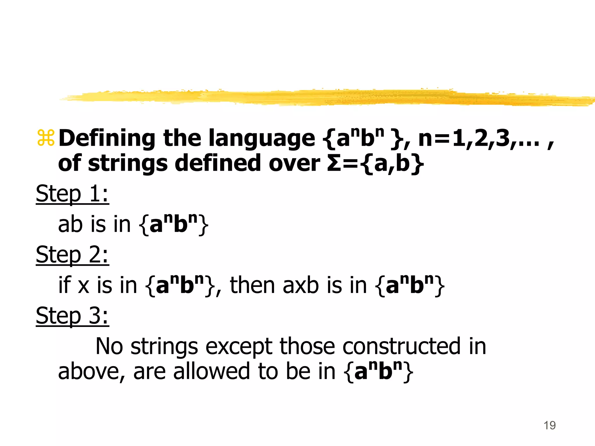 Theory of Automata Lesson 02 | PPT