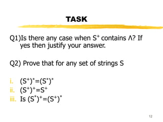 Theory of Automata Lesson 02 | PPT