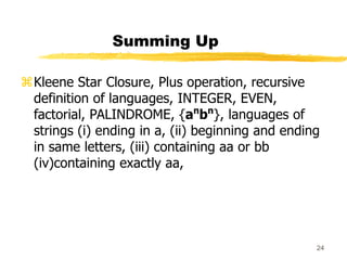 Theory of Automata Lesson 02 | PPT
