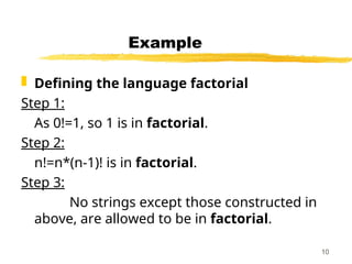 Lesson 02.ppt theory of automata including basics of it | PPT