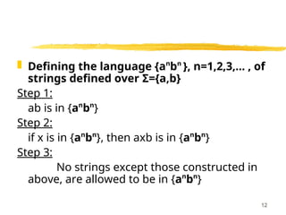 Lesson 02.ppt theory of automata including basics of it | PPT