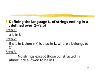 Lesson 02.ppt theory of automata including basics of it | PPT
