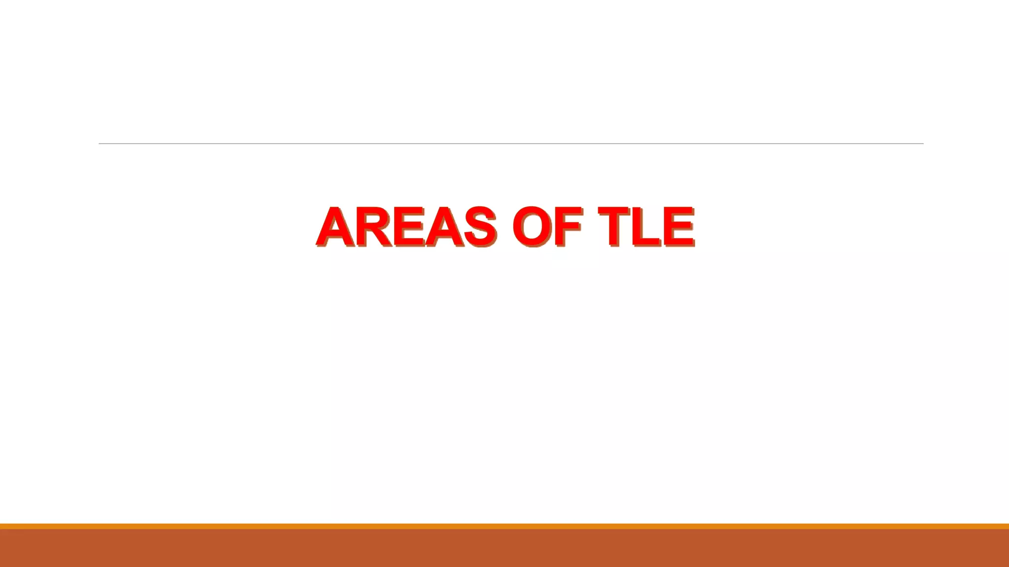 Lesson 02 areas of tle | PPTX