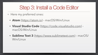 Lesson 02 - React Native Development Environment Setup | PDF