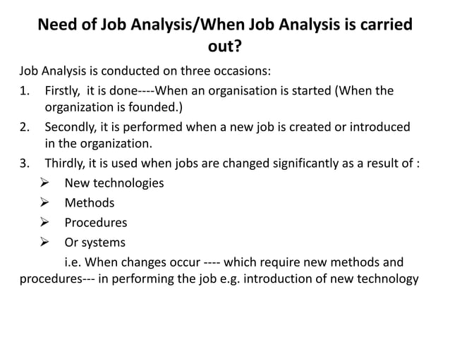 Job Analysis & Job Design | PPTX