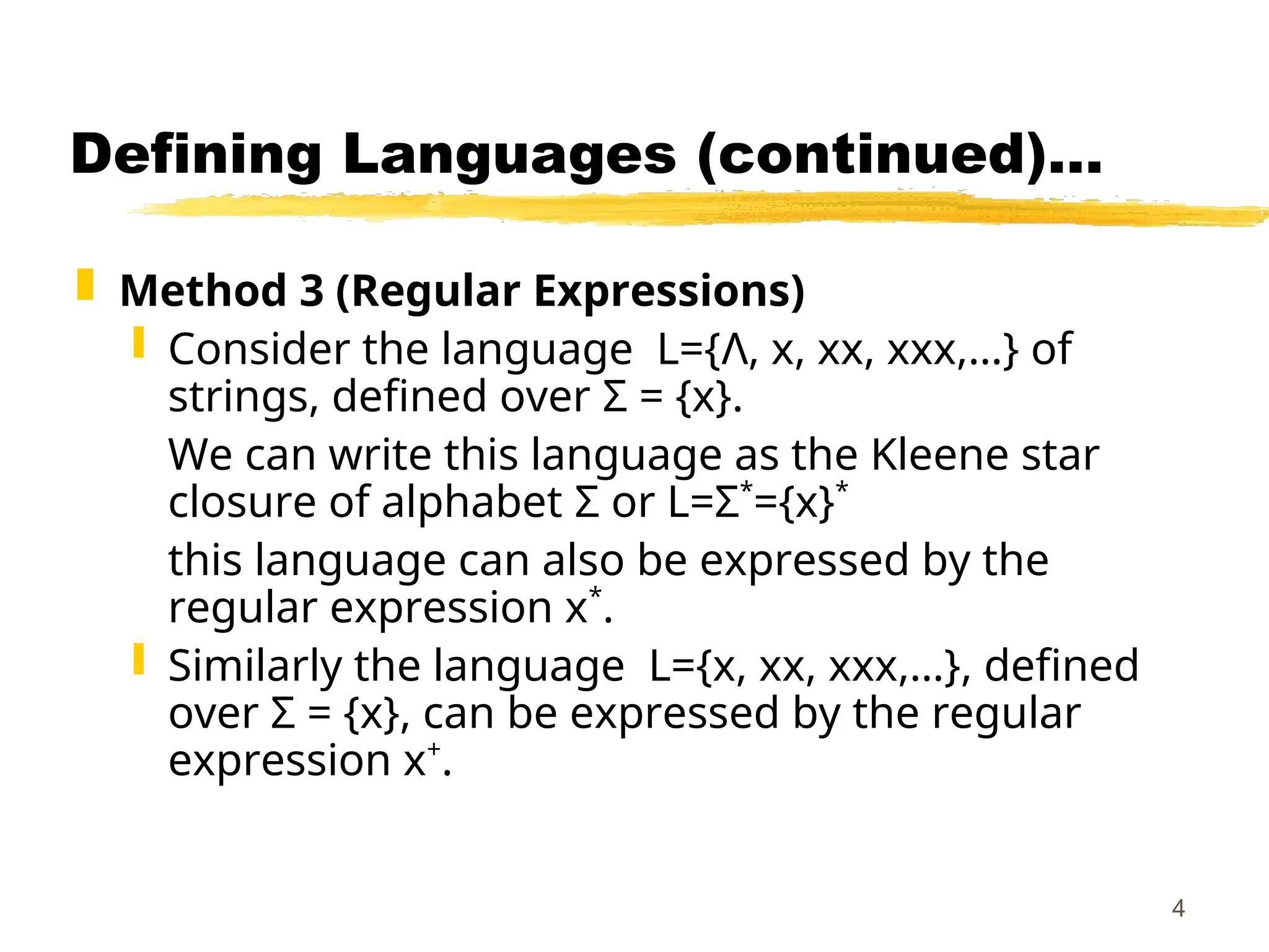 Lesson 03.ppt theory of automata including basics of it | PPT
